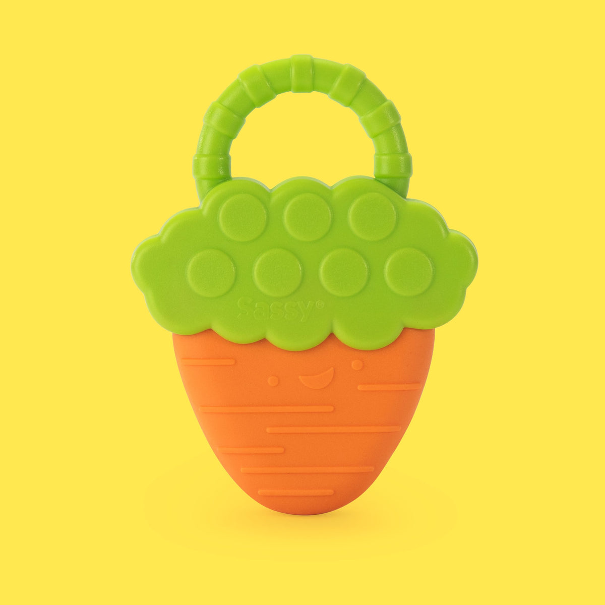 Vibrating Carrot Teether – Sassy Baby