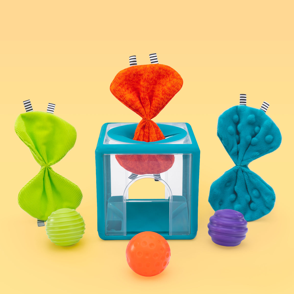 Sensory Surprise Tissue Box – Sassy Baby