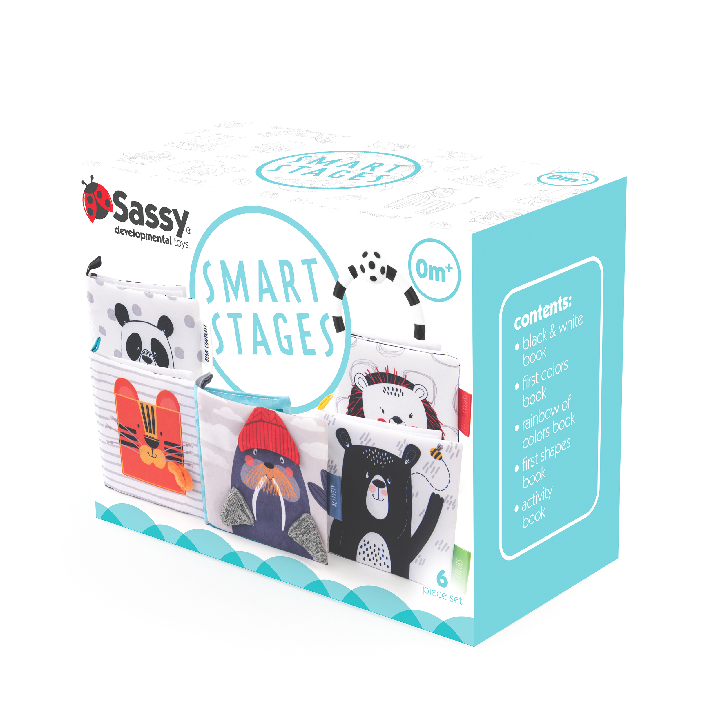 Smart Stages Soft Book Set – Sassy Baby